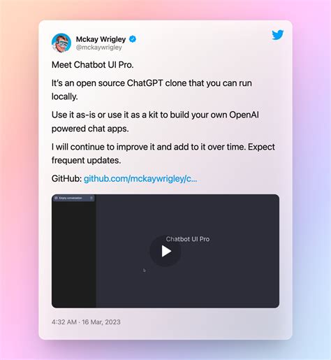 Open Source ChatGPT UI Alternative With Chatbot UI