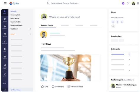 Zoho Connect Bring Your Team And Partners Together Appsumo
