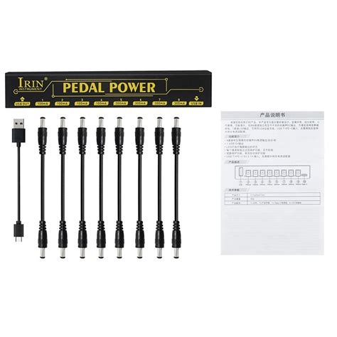 Guitar Pedal Power Supply 8isolated Output 9v Different Output Effect