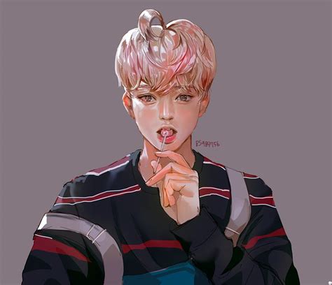 Park Jihoon Gambar Seni Seni Menggambar