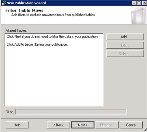 Snapshot Replication On Sql Server Database Tutorials