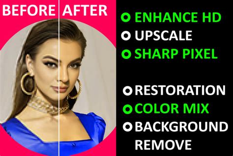Enhance Unblur Restoration Colorize Background Remove Photos By
