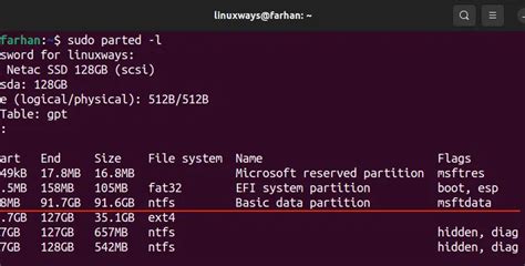Montar La Unidad Ntfs De Windows En Linux Muylinux