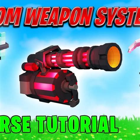 How To Make A Custom Weapons Device In Uefn Verse Tutorial