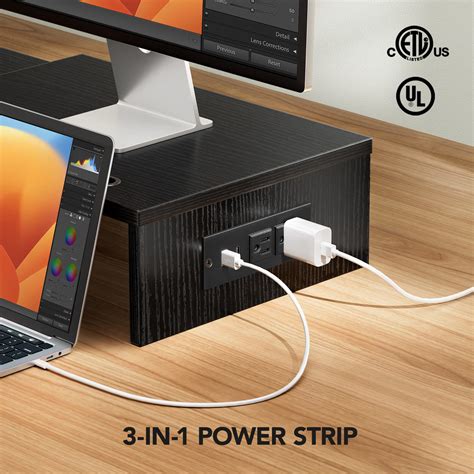 Getuscart Huanuo Dual Monitor Stand Monitor Stand With Usb Ports