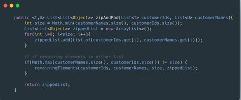 Techniques For Zipping And Padding Lists In Java By Anh Trần Tuấn Tuanhdotnet Jun 2025