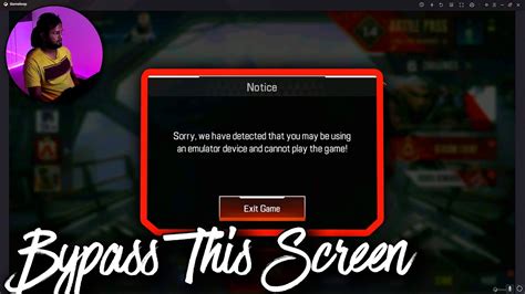 how to bypass emulator detected for apex legends mobile gameloop