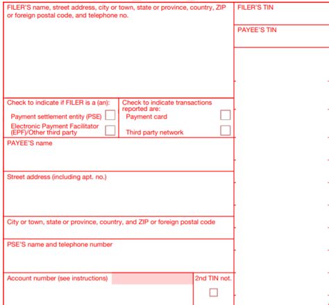 IRS Form 1099 K Instructions 1099 K Filing Requirements