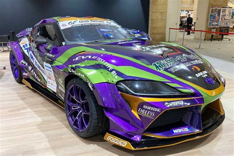 エヴァンゲリオンレーシング、2021年d1gpを戦う『エヴァrt初号機sailunスープラ』を公開 国内レース他 Autosport Web