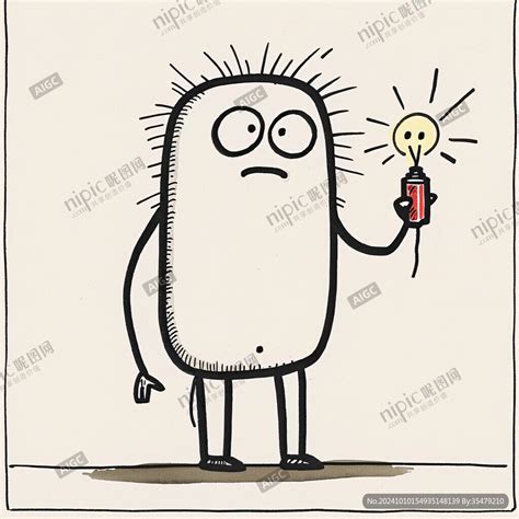 Ai创作图创意小漫画 头上长草卡通图案 头小身子大人物插画 手绘卡通动画人物 触电卡通画 划重点漫画插图插画 搞怪简笔画 卡通人物创意手绘插画 个性卡通插画 卡通创意设计 搞怪个性卡通 手绘