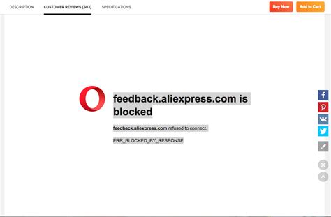 Aliexpress Errblockedbyresponse Opera Forums