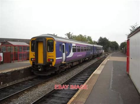 Photo Northern Rail Class 156 Train 156470 Departing From Shaw And