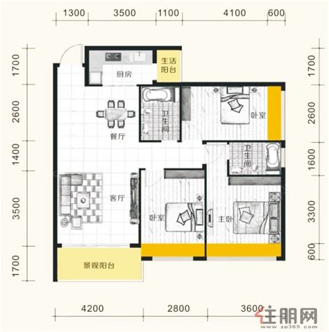 山水新城户型图 水岸新城户型图 第8页 大山谷图库