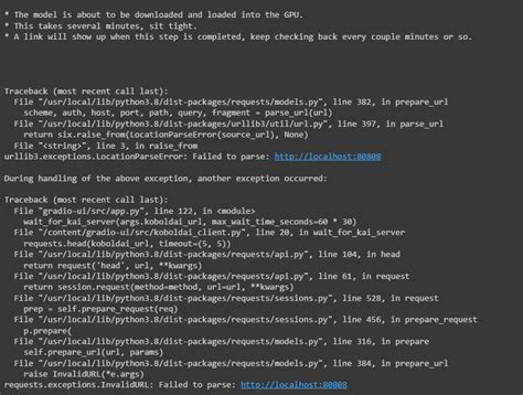 The Ai Wont Give The Link From The Google Colab Is It Down Or Am I