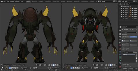 Insecticon Transformers Prime Rig 3d Model By Billnguyen1411
