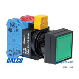 HW B M F S IDEC Pushbutton Non Illuminated