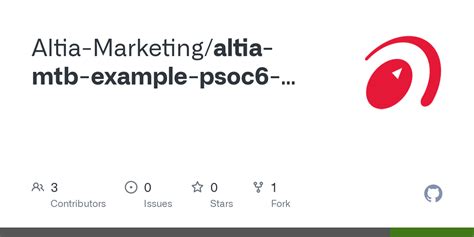 GitHub Altia Marketing Altia Mtb Example Psoc Multiindustry