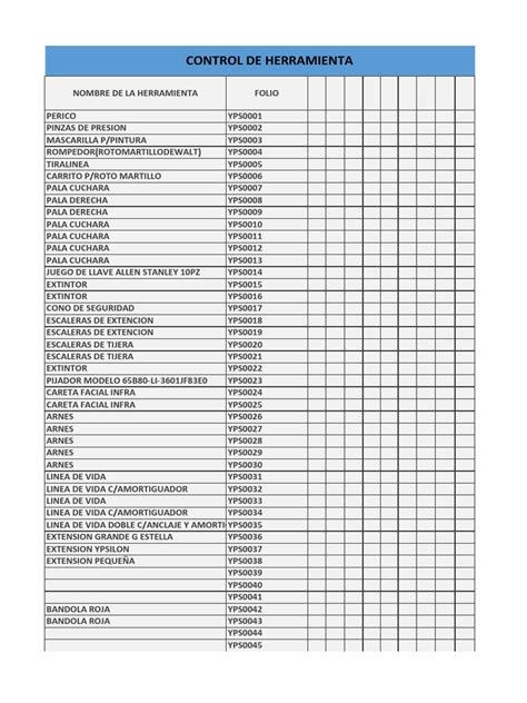 Herramientas Y Equipos Ferreteros Pdf Hogar Jardinería Y Bricolaje