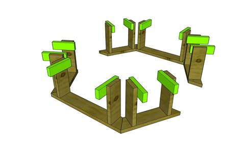Hexagonal Picnic Table Digital Plans PDF Etsy