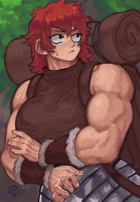 Namari Alesz Dungeon Meshi R Musclegirlart