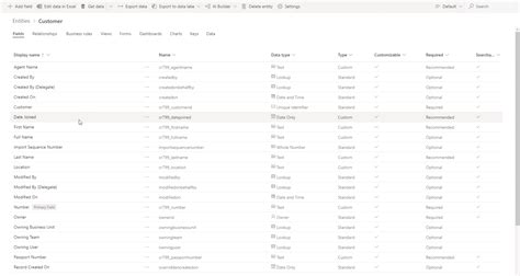 powerapps data how to upload and view data in entities