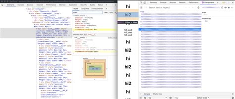 Devtools Excessively Long Component Names Cause Component Tree To Flatten · Issue 16742
