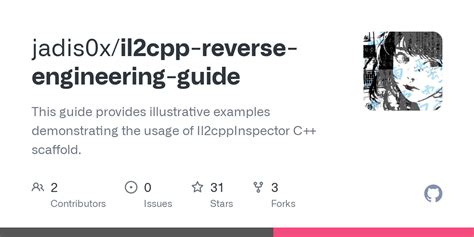 Github Jadis0xil2cpp Reverse Engineering Guide This Guide Provides