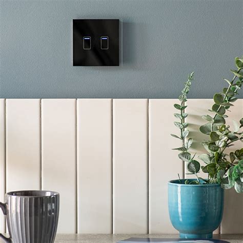 Crystal Touch Dimmer Switch 2g 1w Black Retrotouch Light Switches