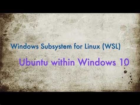 How To Install Ubuntu Within Windows 10 Without A Virtual Machine VM