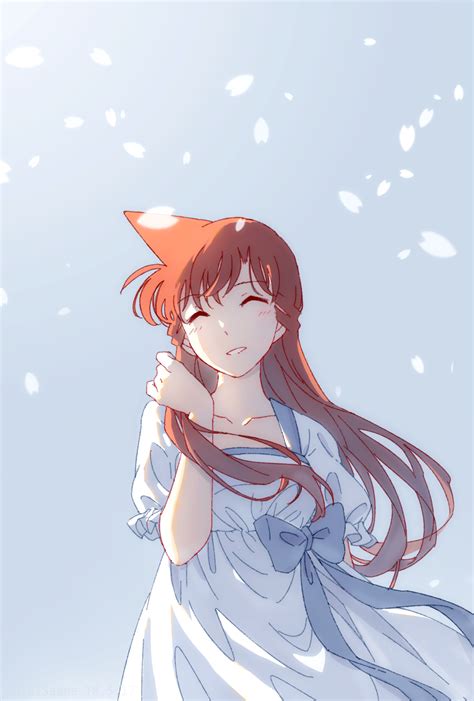 Mouri Ran Meitantei Conan Drawn By Gasaisanae Danbooru