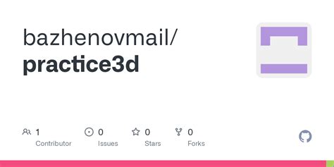 Github Bazhenovmailpractice3d