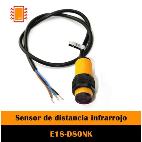 Sensor De Proximidad Fotoeléctrico Infrarrojo E18 D80nk