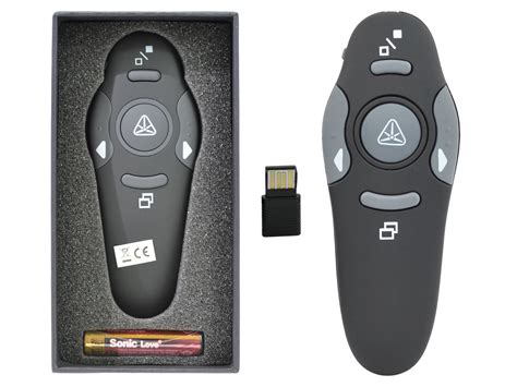 2 4ghz Wireless Usb Powerpoint Presenter Remote Control Laser Rf