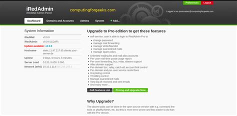 Setup IRedMail Mail Server On Debian Debian ComputingForGeeks