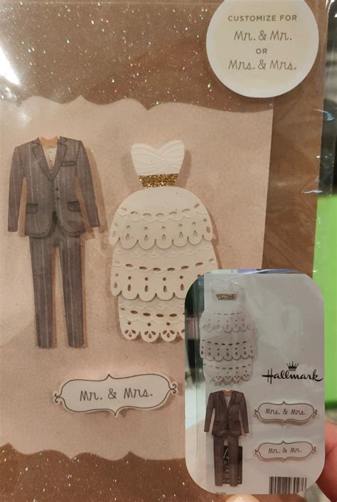 Wedding Card Can Be Customised To Cater For Same Sex Marriages R