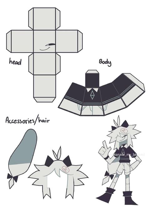 Oliver Papercraft 1 2 в 2024 г Смешное ретро Шаблон бумажной куклы Семейные подарки