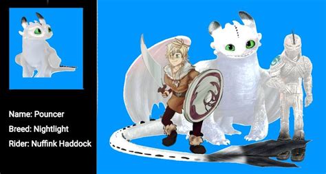 Nuffink And Pouncer Httyd Dragons How To Train Your Dragon How To