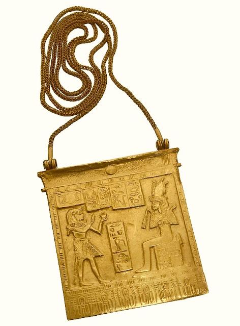 A Great Pharaoh Amenemope In Facing Osiris God Of Death Lampmagician