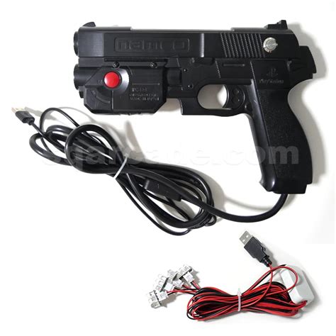 Arcade Game Gun Modified To Usb Light Guns With 4 Led Sensor