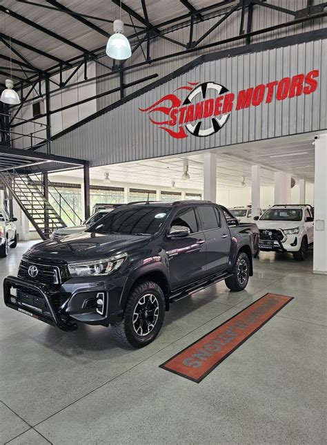 Stander Congratulations Mumba With Your Stunning Toyota Hilux Legend
