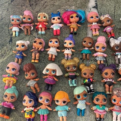 Lol Doll Toys 52 Lol Doll Collection With Accessories And Wigs