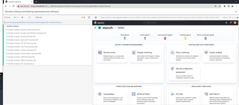 Enable And Disable Modules Test Cases Failed On Github Actions Issue