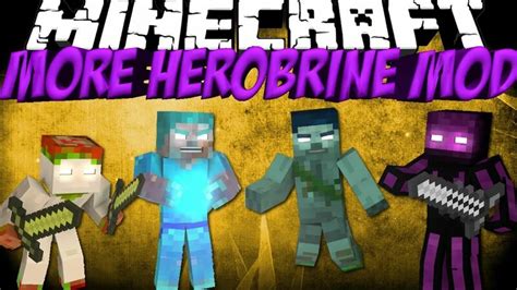 Herobrine Mod Minecraft More Herobrine Mod Showcase