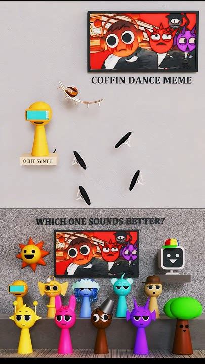 Sprunki Coffin Dance Meme Sounds On Cool Instruments Youtube