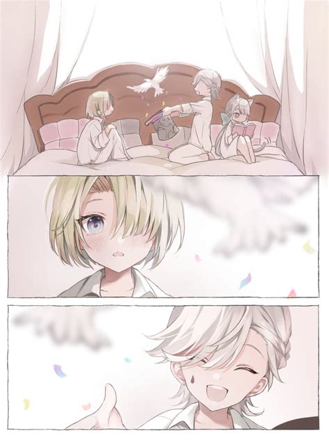 Lynette Lyney And Freminet Genshin Impact Drawn By Seri Gnsn Danbooru