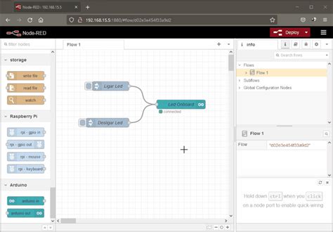 Controle O Arduino Usando Node Red Arduino E Cia