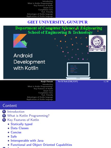 1troduction To Kotlin Pdf