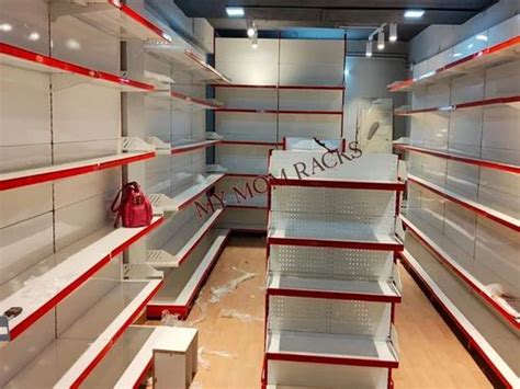 Wooden Free Standing Unit Front Display Racks For Supermarket At Square Feet In Chennai