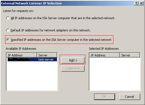 Isa Firewall Quick Tip Publishing Ultra Vnc With Isa Server 2006