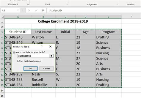 How To Create An Excel Database Worksheets Library